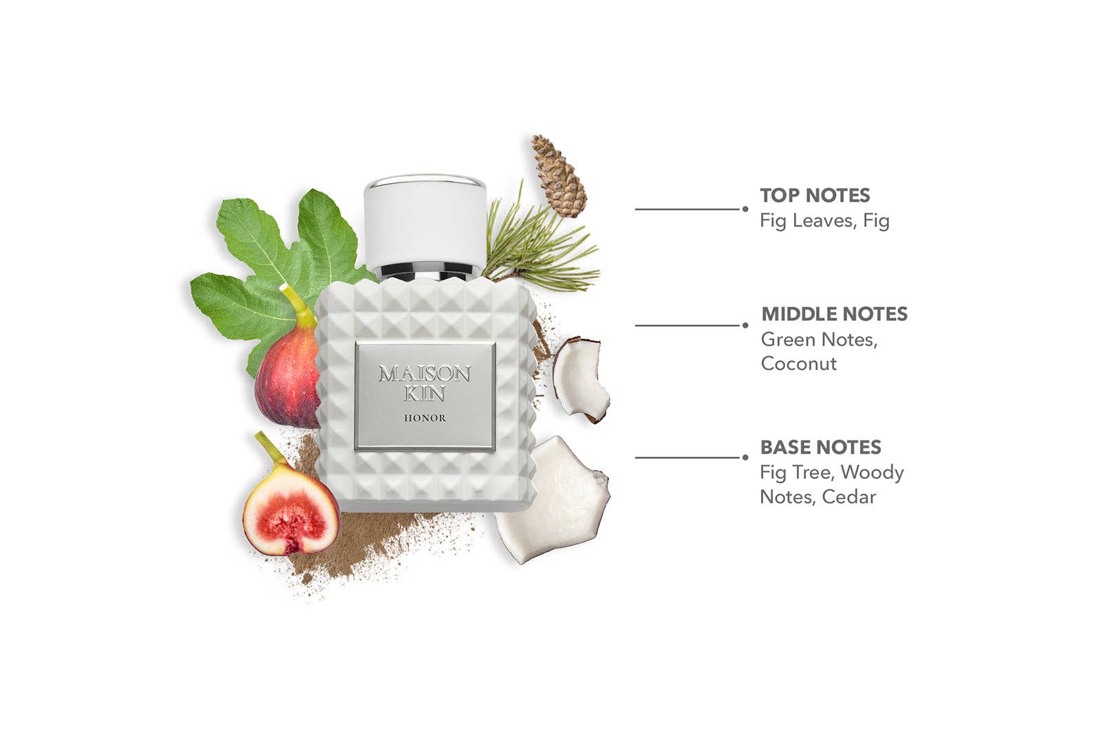 Maison Kin Honor Perfume – Refined Grey
